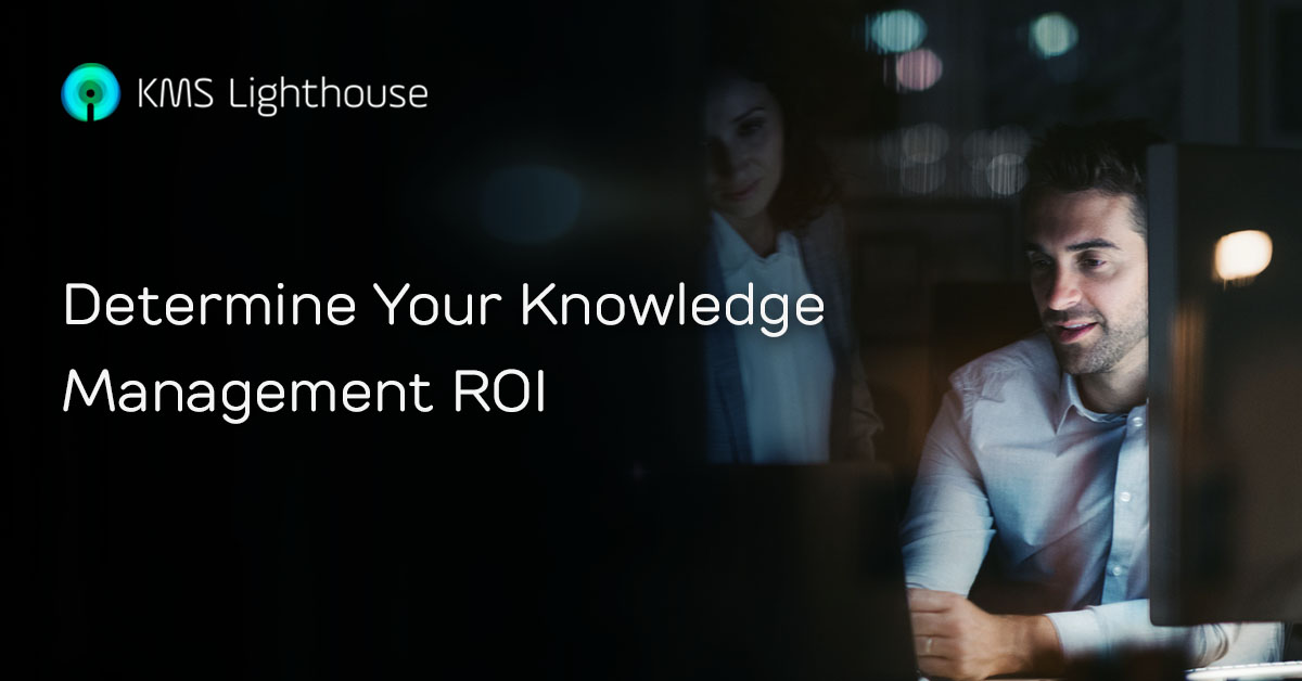 Knowledge Management ROI Calculator | KMS Lighthouse